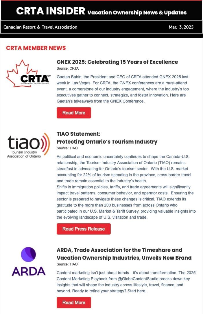 CRTA Weekly Insider Mar. 7, 2025