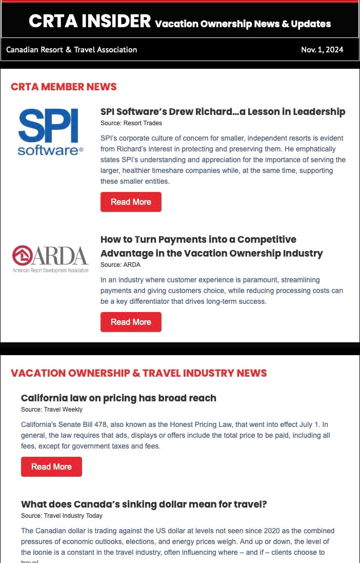 CRTA Weekly Insider Nov 1, 2024